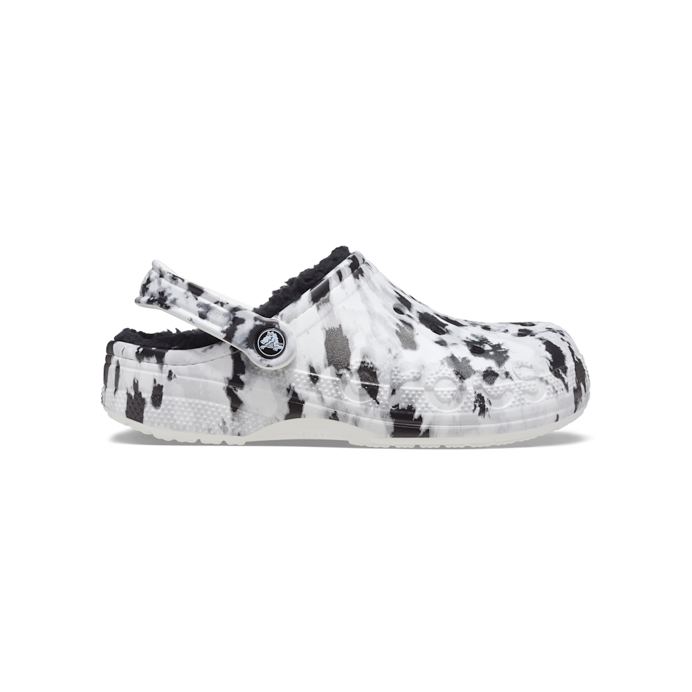 Crocs Baya Lined Clog Fleece Gray Slippers Grey grau 205975-10M