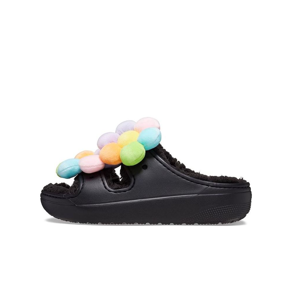 Crocs Classic Cozy Daisy Clogs Multi schwarz 209240-001