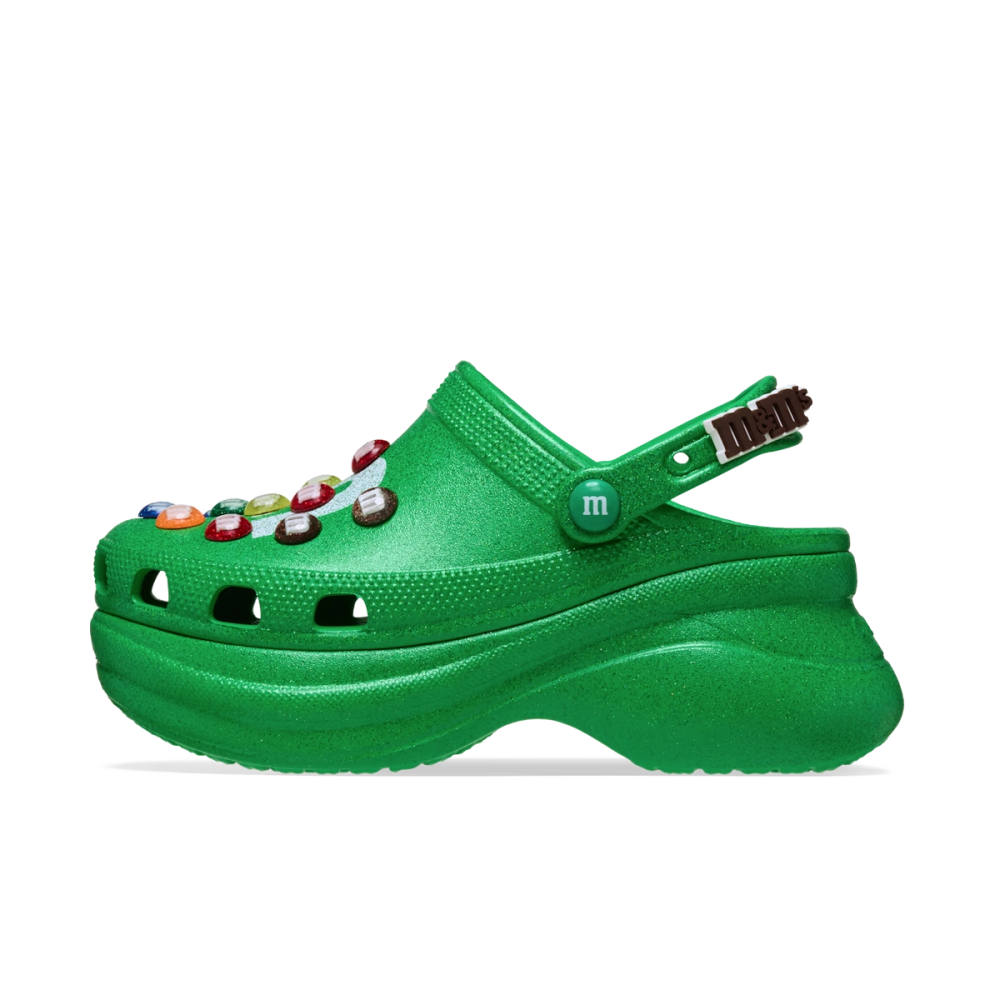 Crocs M&M’s x Crocs Bae Clog Multi Glitter grün 212260-997