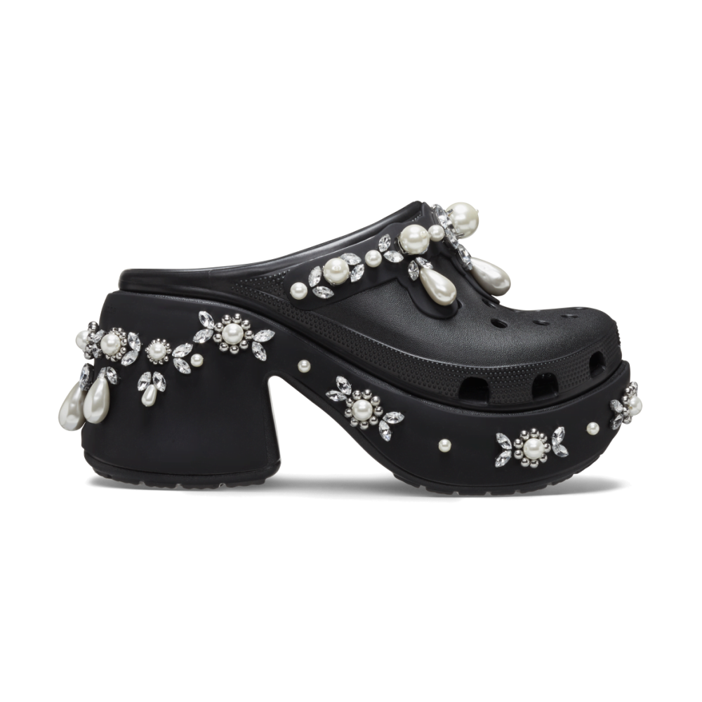 Crocs Simone Rocha x Siren Spiked Clog schwarz 210646 001