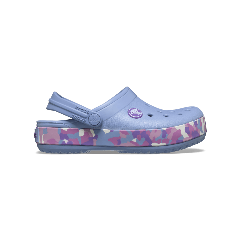 Crocs Toddler Crocband Glow Confetti Band blau 212524-4ZA