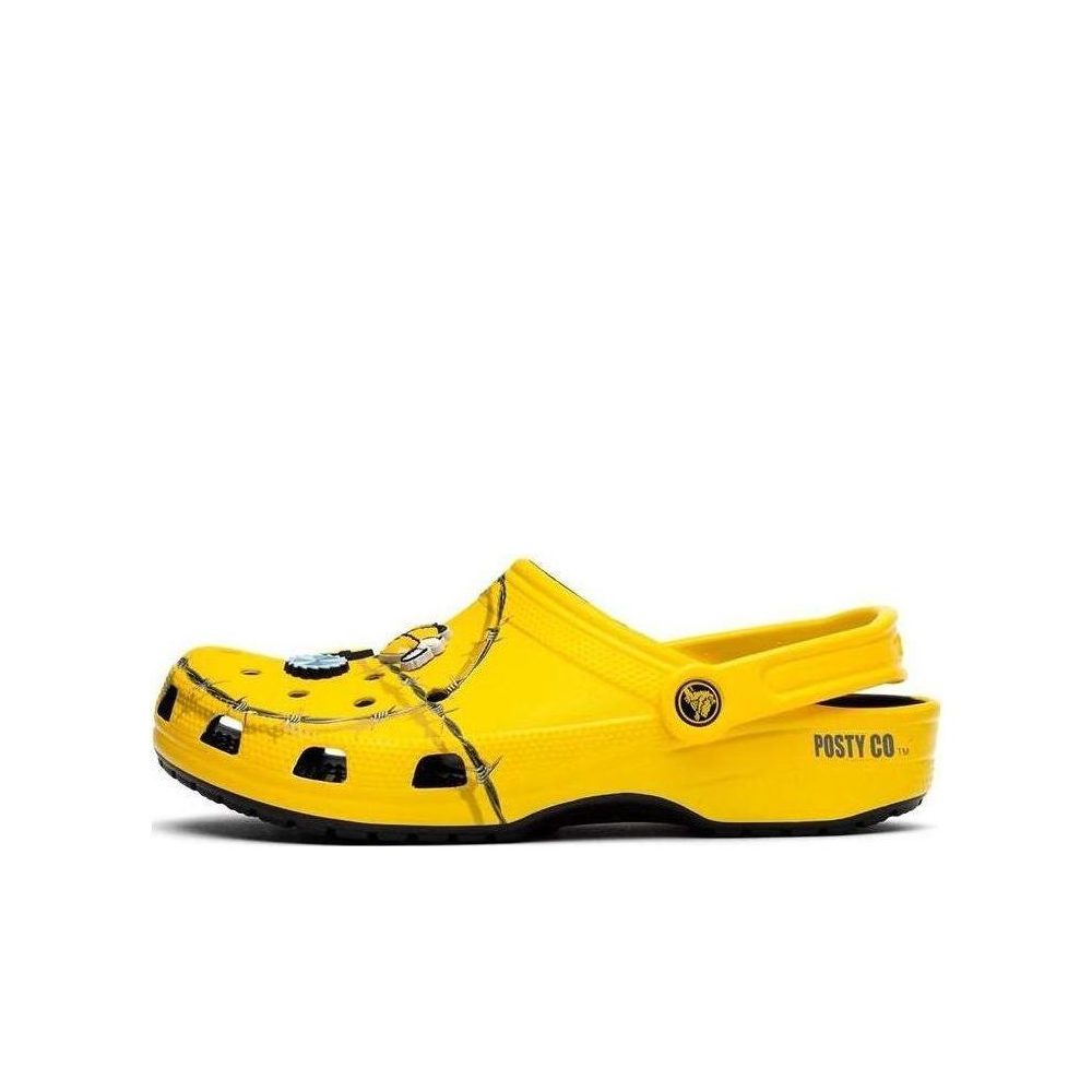 Crocs Post Malone x Clog Barbed Wire gelb 206038 730
