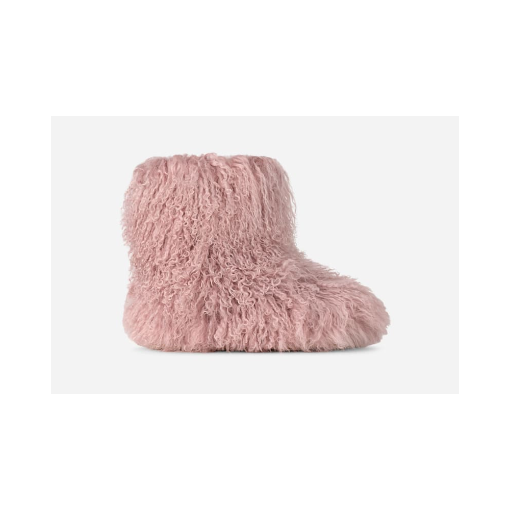 UGG Classic Short Fluff Momma Boot pink 1180050-FAWN