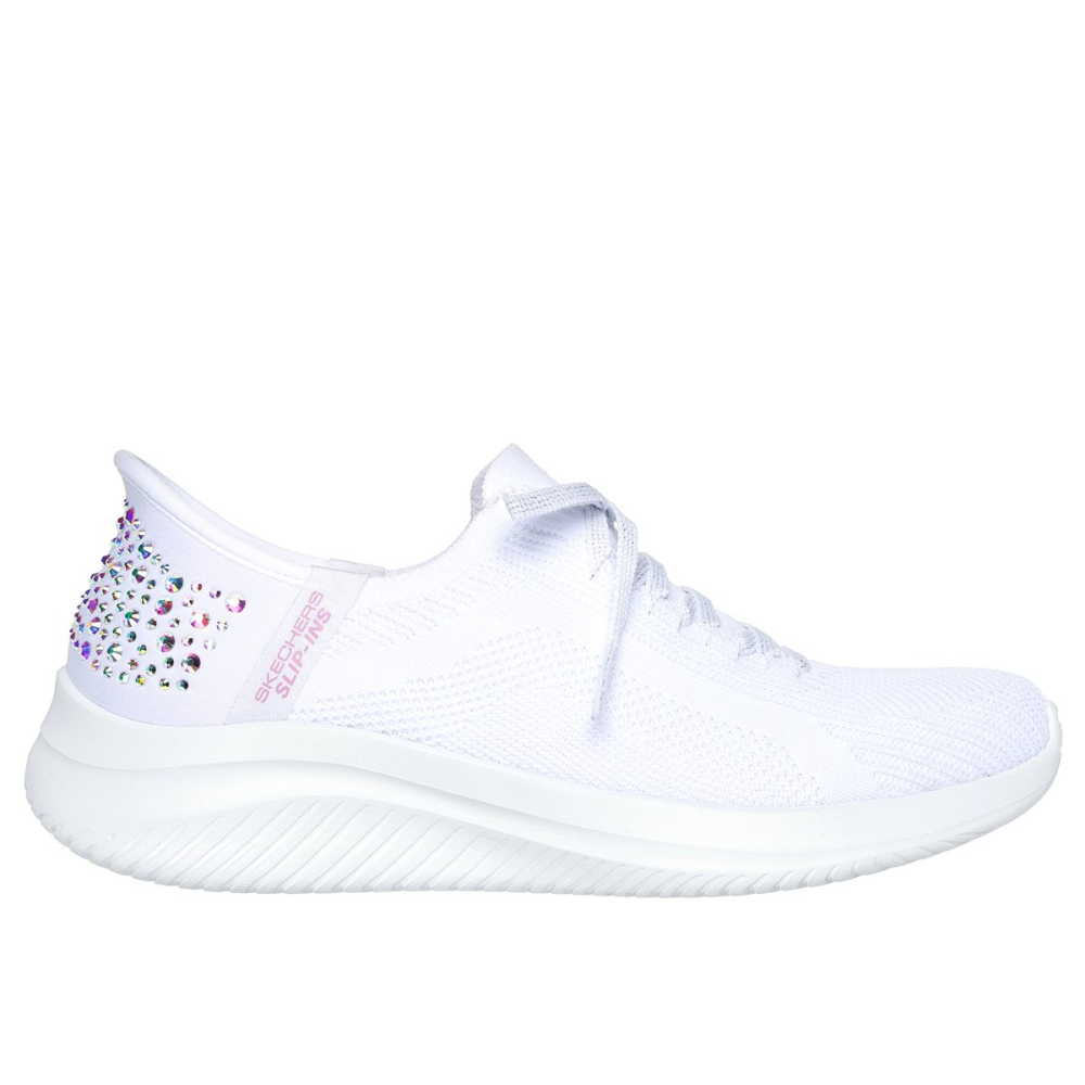 Skechers Ultra Flex 3.0 Shining Glitz weiss 150175-WHT