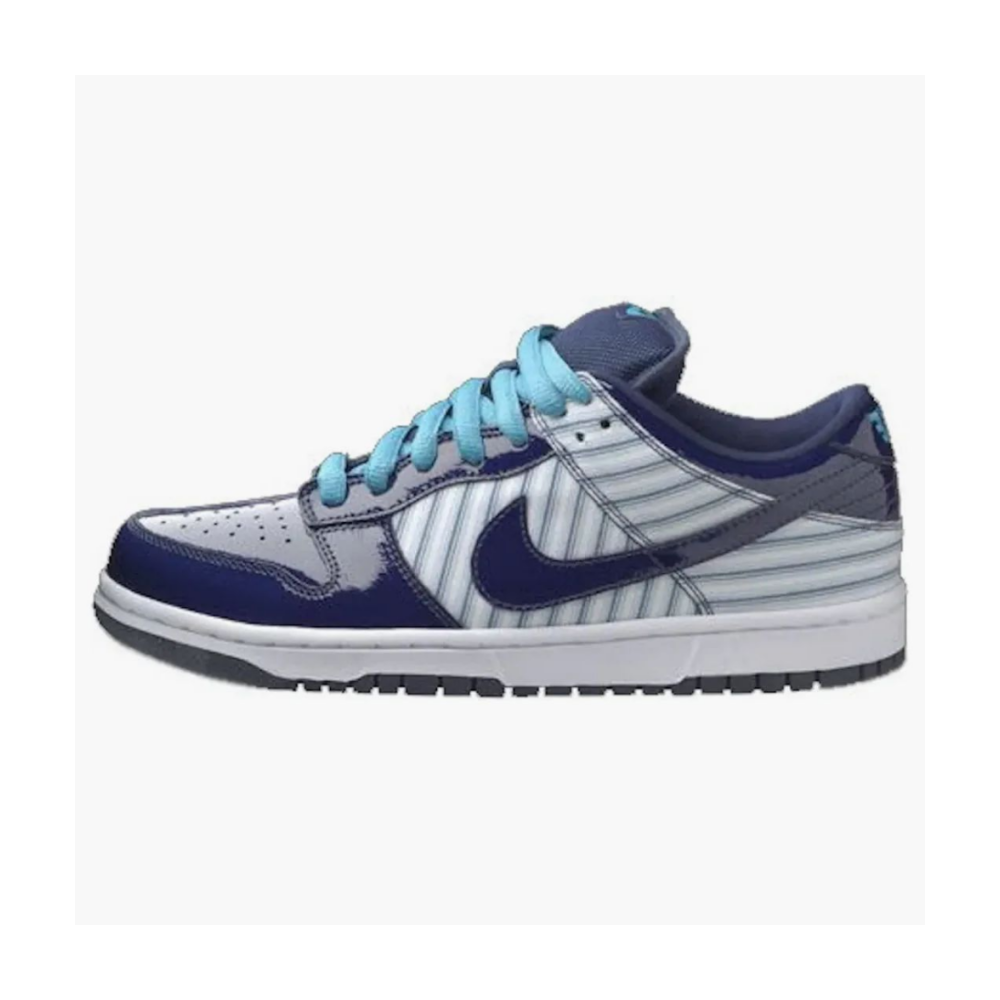 Nike Sb Dunk Low Avenger Blue Patent bunt 312710-141