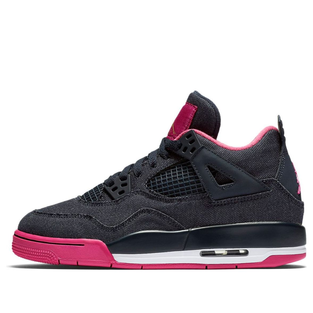 Jordan 4 Retro Denim Air GG schwarz 487724-408 Preisvergleich